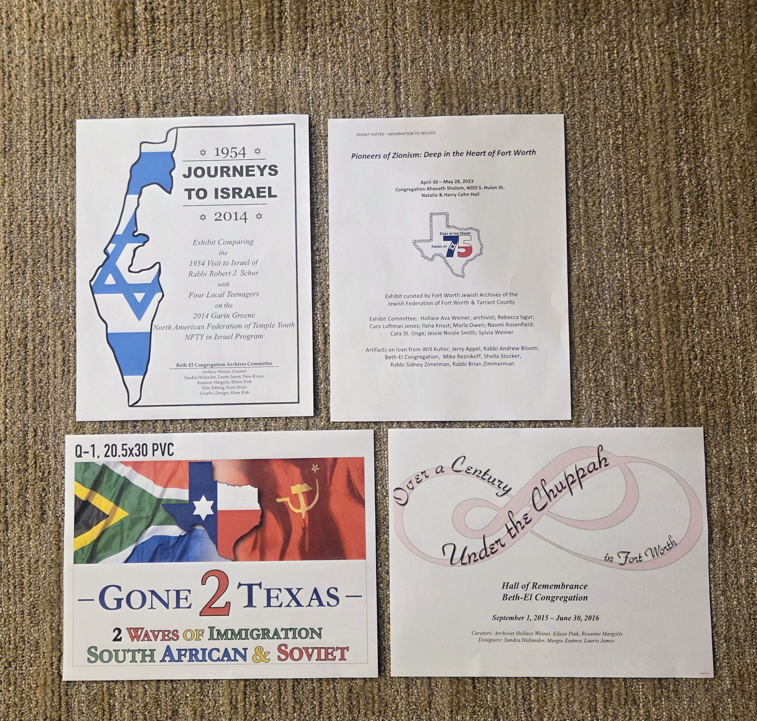 Exhibits – Fort Worth Jewish Archives